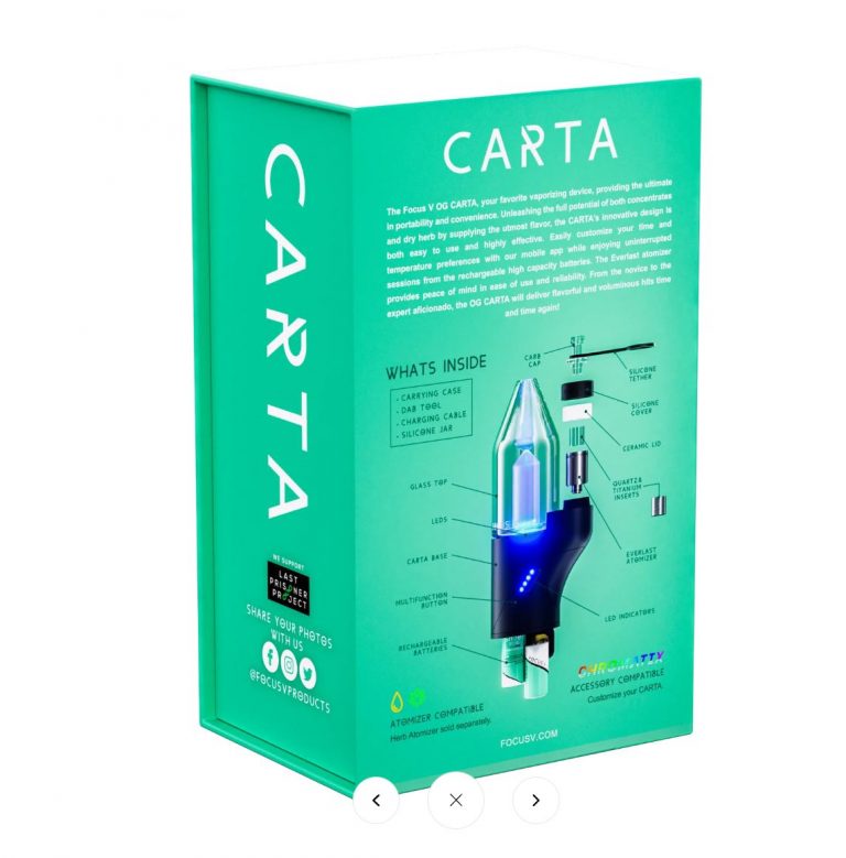 Focus V CARTA Classic Electronic Rig Kit - THE KORE